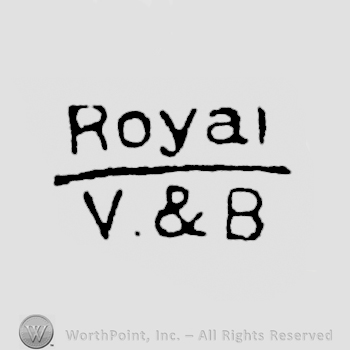 Mark with written on 2 lines ROYAL underlined | #16727