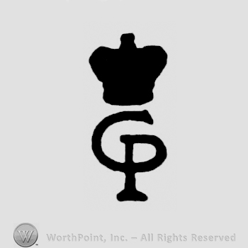 Mark with A crown above the initials C P | #169032
