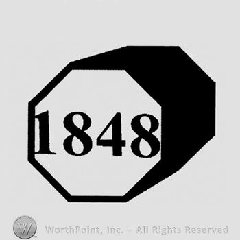 Mark with The number "1848" and an octagon | #169975