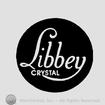 Mark with The text "Libbey CRYSTAL" and a circle. | #170043
