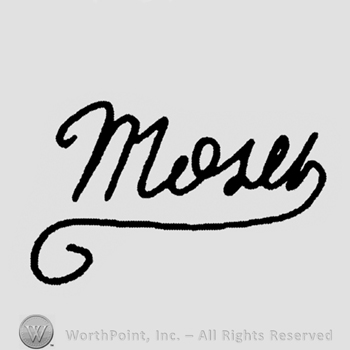 Mark with The word "Moser". | #170068