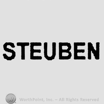 Mark with The word "STEUBEN". | #170114