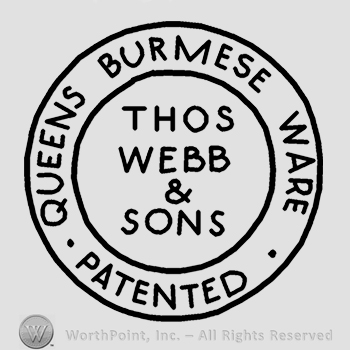 Mark with The text "THOS WEBB & SONS QUEENS | #170156