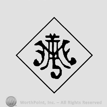 Mark with The monogram of letters "MJA" and a | #170207