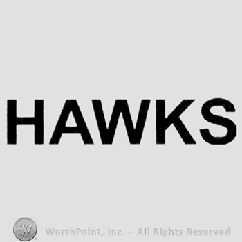Mark with The word "HAWKS". | #170239