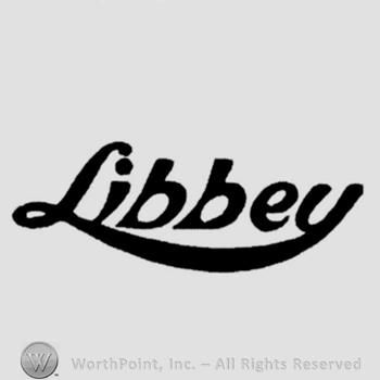 Mark with The word "Libbey". | #170252