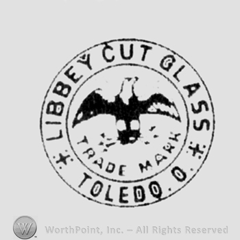 Mark with The text "LIBBEY CUT GLASS CO TOLEDO | #170259
