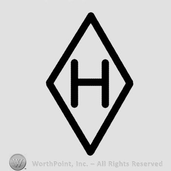 Mark with The letter “H” and a diamond. | #170326