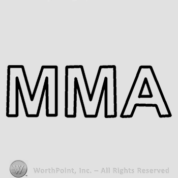 Mark with The letters "MMA". | #170347