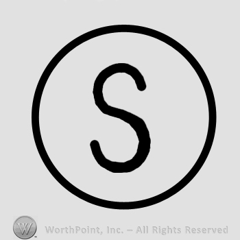 Mark with The letter "S" and a circle. | #170373