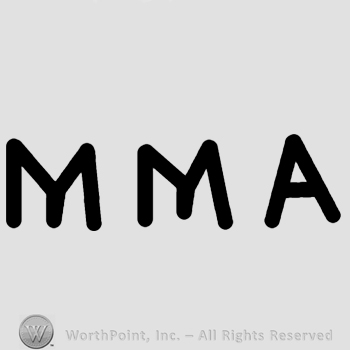 Mark with MMA written. | #170866