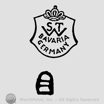 Mark with A crown, the text "STW Bavaria Germany" | #170934