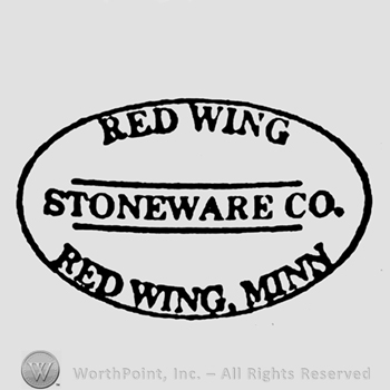 Mark with The text "Red Wing Stoneware Co. Red | #171008