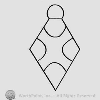 Mark with Diamond shape . | #171014