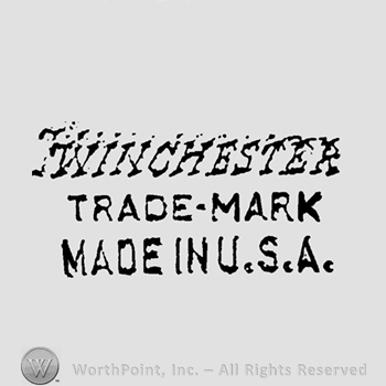 Mark with The text "WINCHESTER TRADE-MARK MADE IN | #171132