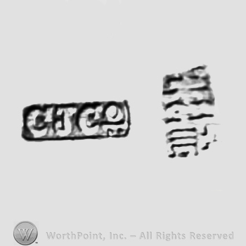 Mark with The letters "CJCo" and a chinese sign. | #171832