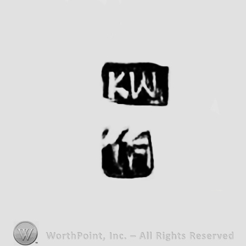 Mark with The letters "KW" and a chinese sign. | #172002