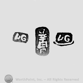 Mark with The letters "LG" and chinese sign. | #172051