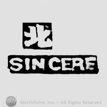 Mark with A Chinese sign and the text "SINCERE". | #172153