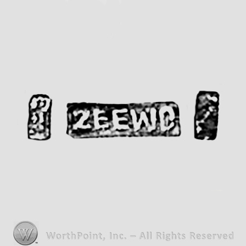 Mark with Two chinese signs and the text "ZEEWO". | #172448