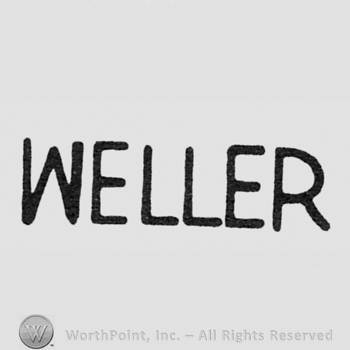 Mark with big bold capital writing WELLER | #17292