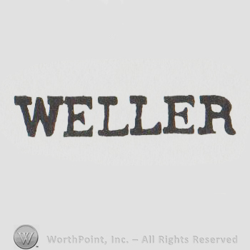 Mark with the word WELLER in uppercase letters | #17331