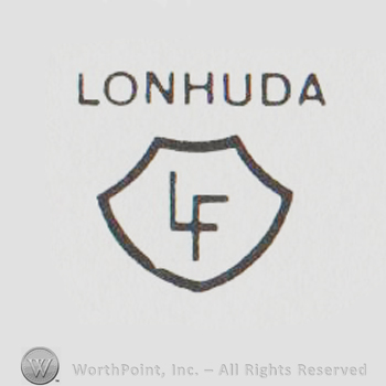 Mark with a shield with LF and "lonhuda" | #17335