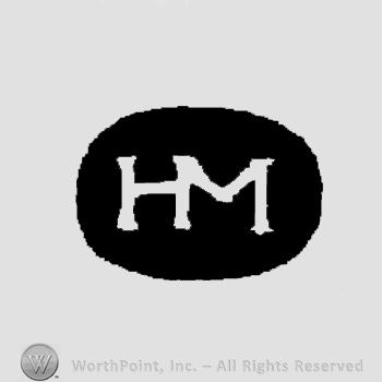 Mark with Letters HM in uppercase, conjoined. | #173537