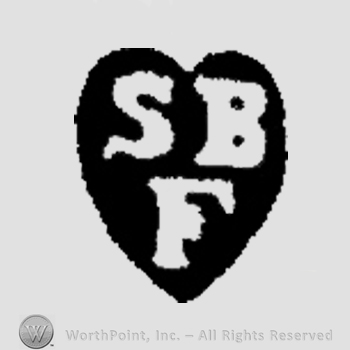 Mark with The letters "SBF" and a heart-shaped | #173713