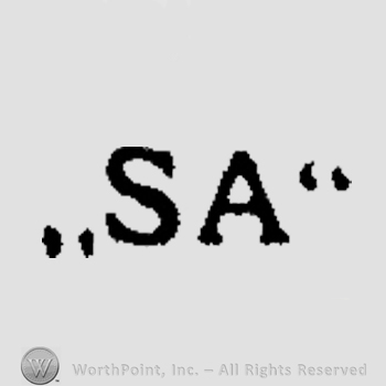 Mark with Letters SA in uppercase. | #173787