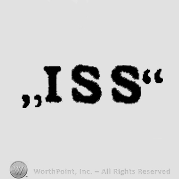 Mark with Letters ISS in uppercase. | #173836