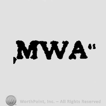 Mark with Letters MWA in uppercase. | #173886