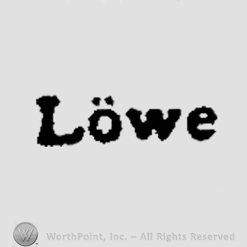 Mark with The word Lowe. | #173998