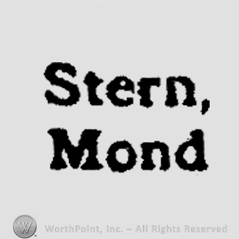 Mark with The words Stern, Mond. | #174028