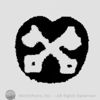 Mark with Two crossed keys. | #174251