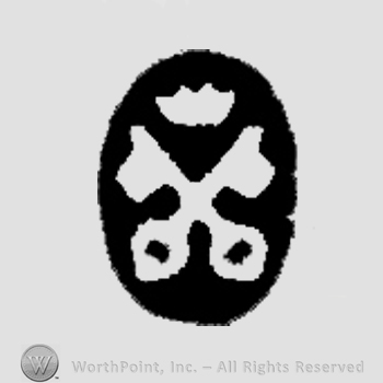 Mark with A crown over two crossed keys. | #174288