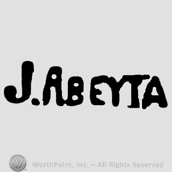 Mark with The text "J.ABEYTA". | #175351
