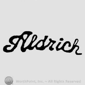 Mark with The word "Aldrich". | #175359