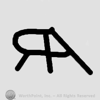 Mark with Monogram of letters "RA". | #175397