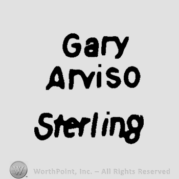 Mark with The text "Gary Arviso Sterling". | #175404