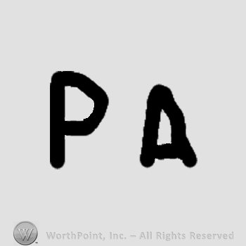 Mark with The letters "PA". | #175407