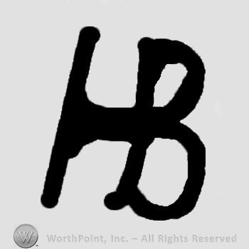 Mark with The monogram of letters "HB". | #175425