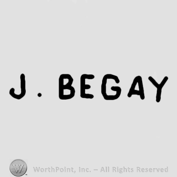 Mark with The text "J. BEGAY". | #175515