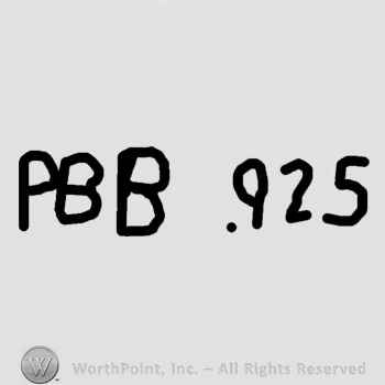 Mark with The letters "PBB" and the number "925". | #175546