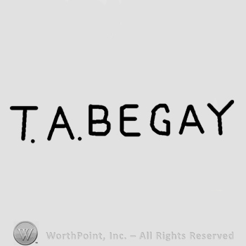 Mark with The text "T.A. BEGAY". | #175565