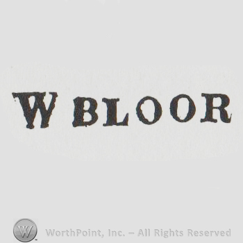Mark with the initial W and the word BLOOR | #17561