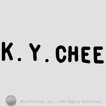 Mark with The text "K. Y. CHEE". | #175908