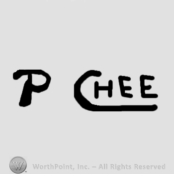 Mark with The text "P. CHEE". | #175919
