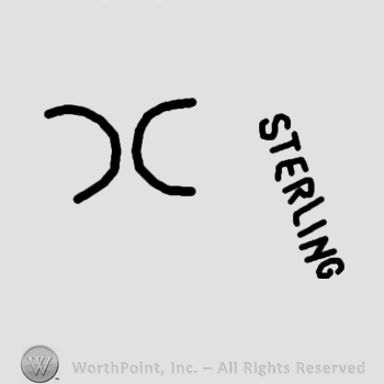 Mark with The letters "CC STERLING". | #176023