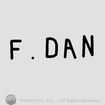 Mark with The text "F. DAN". | #176067